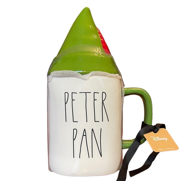 Rae Dunn | Dining | Rae Dunn Disney Peter Pan Mug W Lid | Poshmark